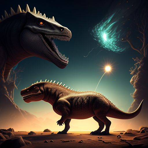 Dinosaur With Bump On Head