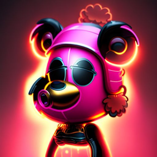 ChangeO: Pink gold metal robot skin