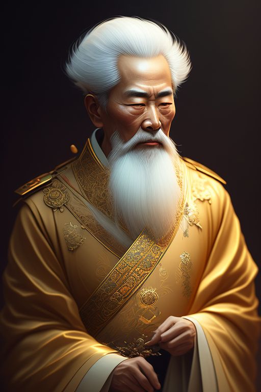 brown-shrew853: japanese wise handsome old emperor