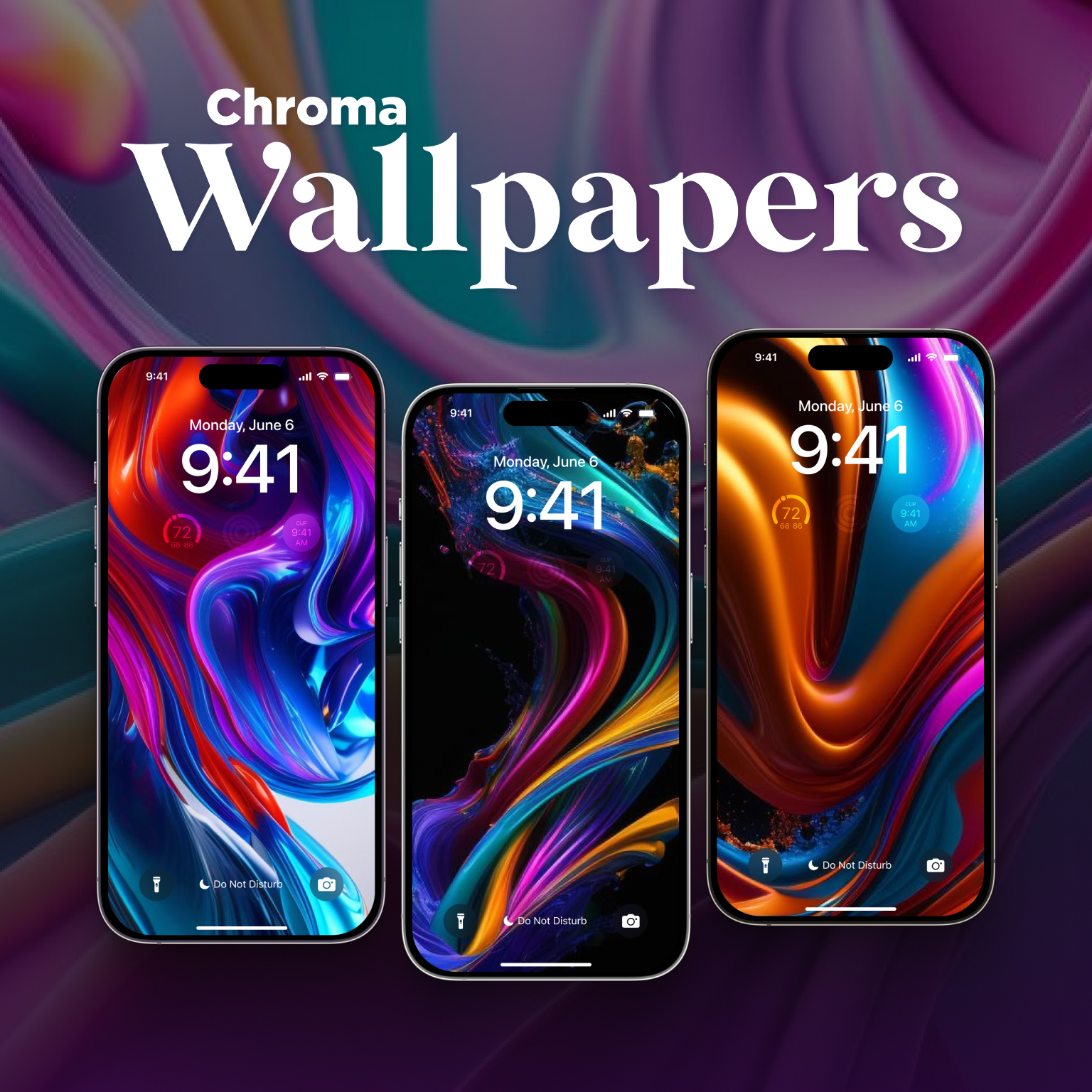 Chroma Wallpapers | PromptHunt Template