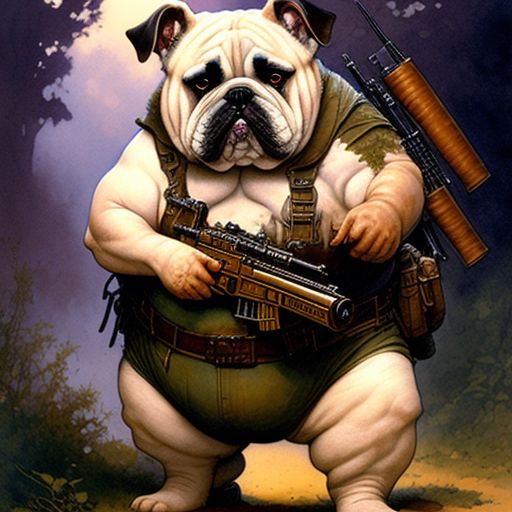 Fat Dogs With Guns