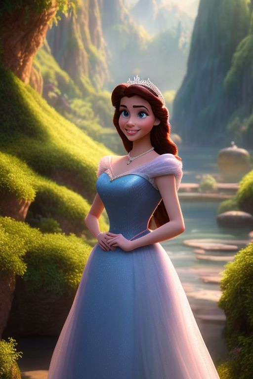 mealy-rabbit196: Enchanting realistic Disney Princesses in breathtaking ...