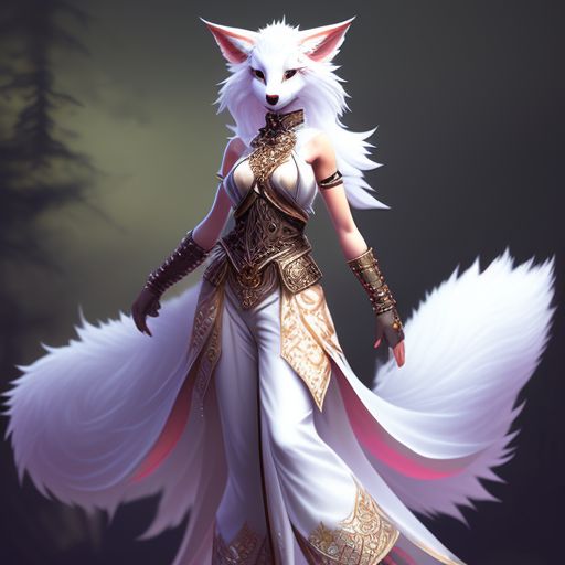 White Kitsune