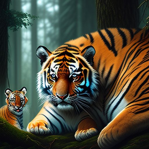 Sad Tiger Wallpaper