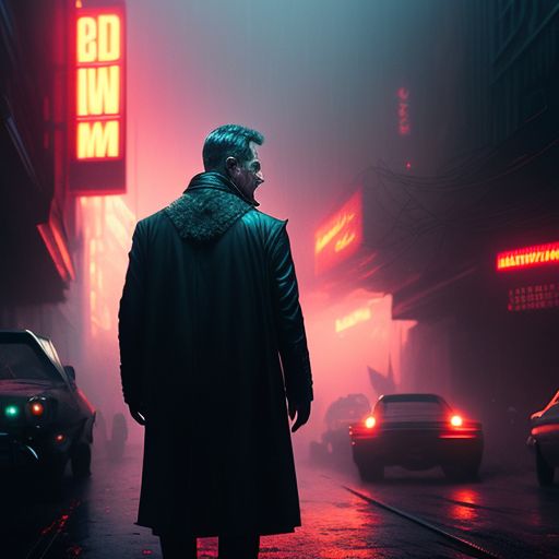 sandy-wren873: rick deckard as hp lovecraft in Blade Runner sitcom ...