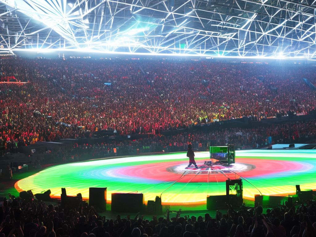 Yeezus Tour Stage Layout