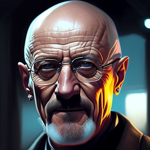 Mike Ehrmantraut Breaking Bad Art