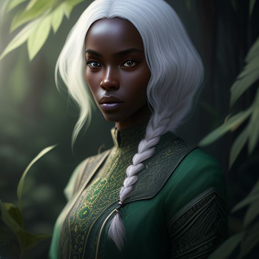 Female Nature Mage