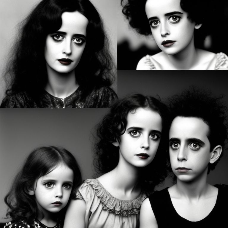 doting-bear869: Eva Green and Tim Burton children