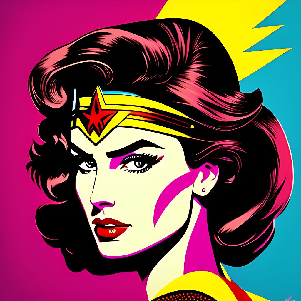 Pop Art Wonder Woman
