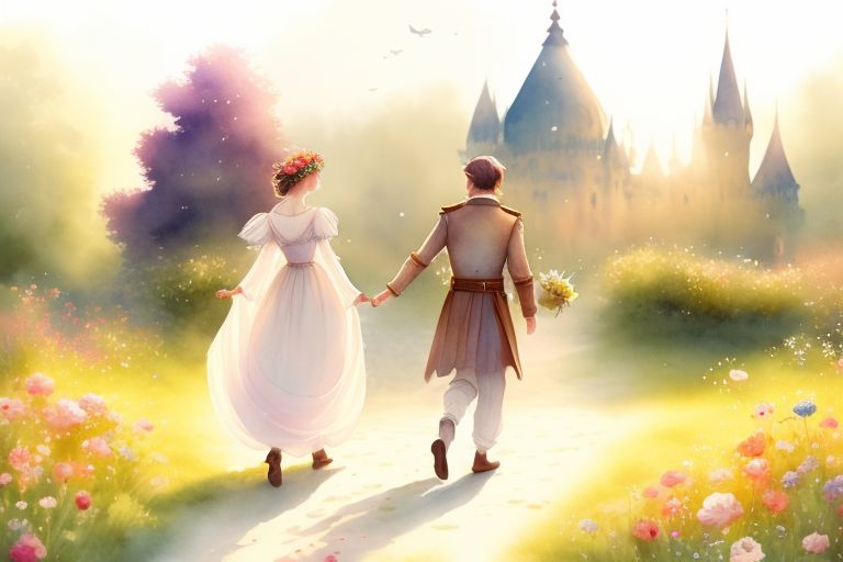 Prince And Princess Fairytale