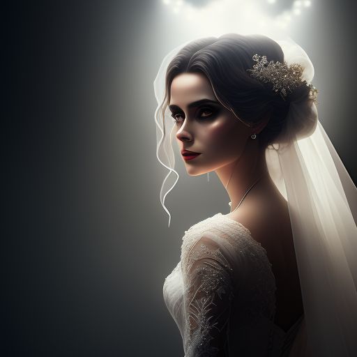 junior-human268: Female ghost dressed as a bride