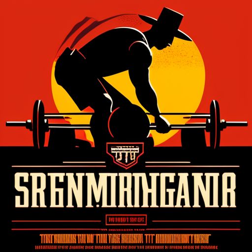 Strong Man Competition Logo