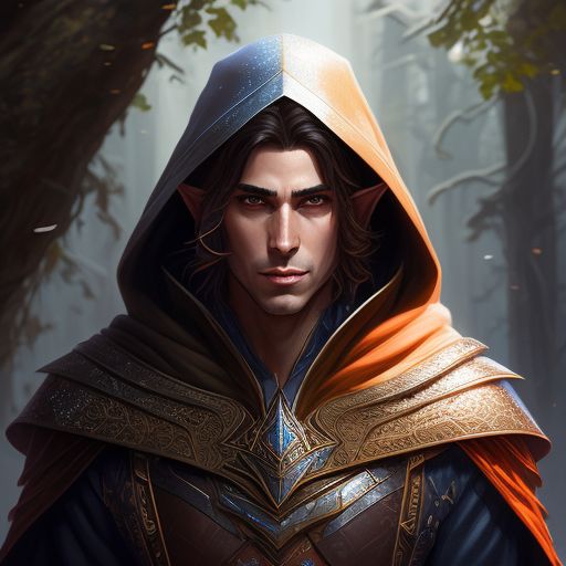 Male Hooded Sorcerer
