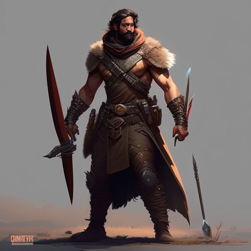 Human Ranger With Longbow