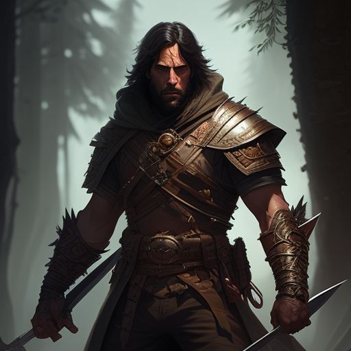 Human Ranger With Longbow