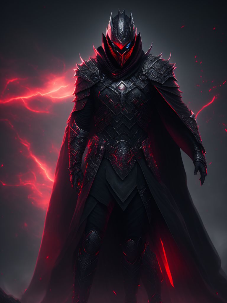 Glowing Red Eyes Human