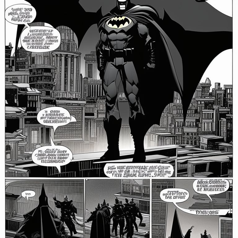 zigzag-rook332: ((batman comic book style))