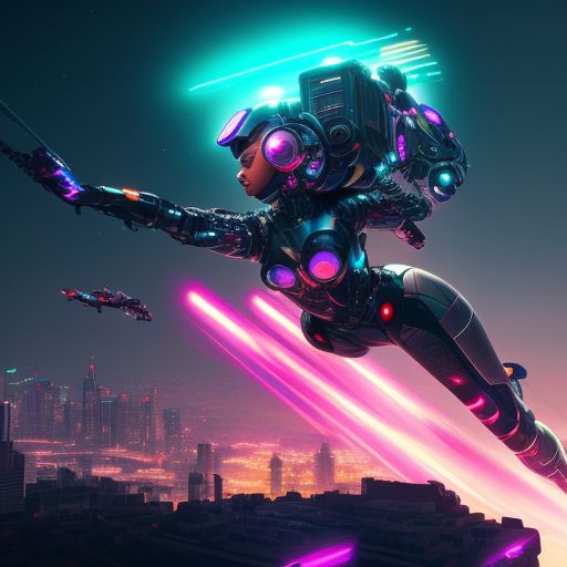 Anime Cyborg Girl Wallpaper