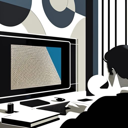 gray-heron963: A graphic designer working on his computer while he has ...