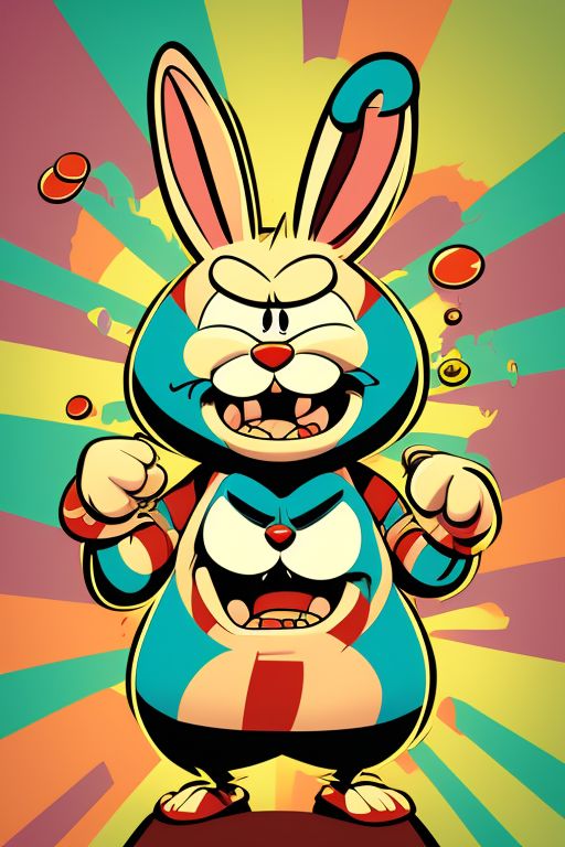 numb-hyena670: crazy angry rabbit