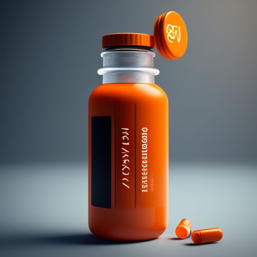 joint-beaver384: a short bottle of pills orange , a 3D render by Christian Hilfgott Brand ...