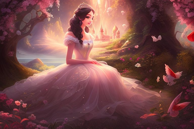 Beautiful Princess And Prince