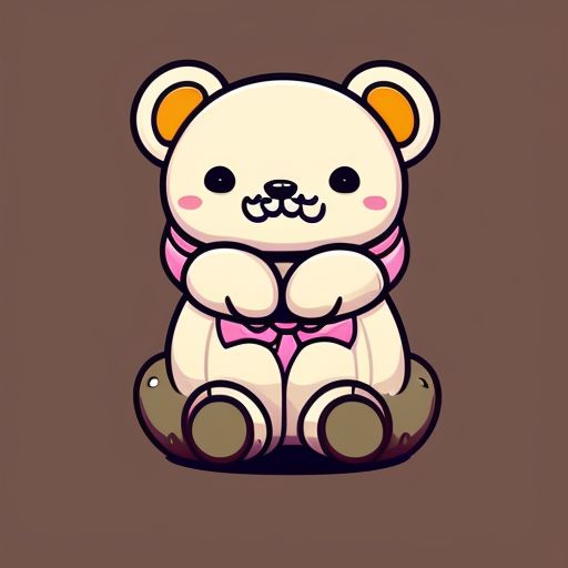 Grubby Teddy Bear Clipart