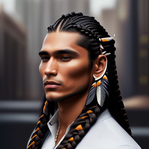 Long Hair Braids For Men