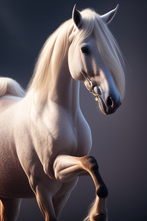 White Flying Horse Wallpaper Hd