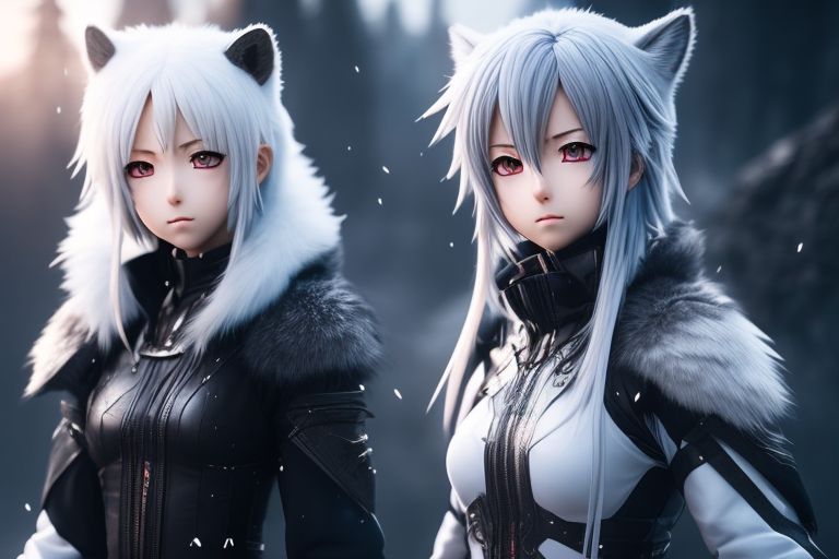 Half Human Half Fox Anime