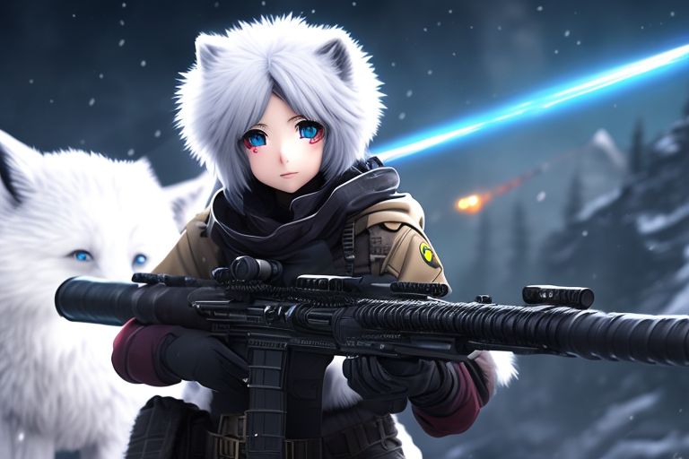 Half Human Half Fox Anime