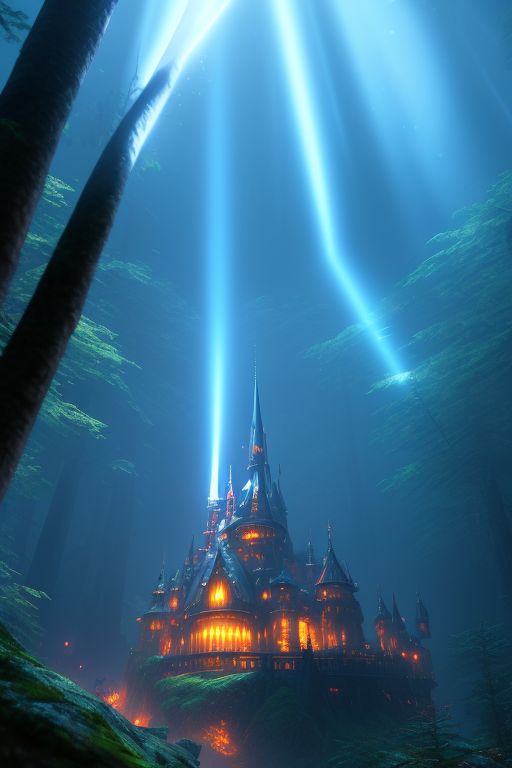 Little Mermaid Castle Wallpaper