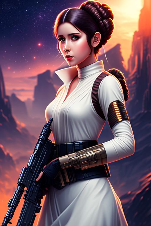Princess Leia Animated