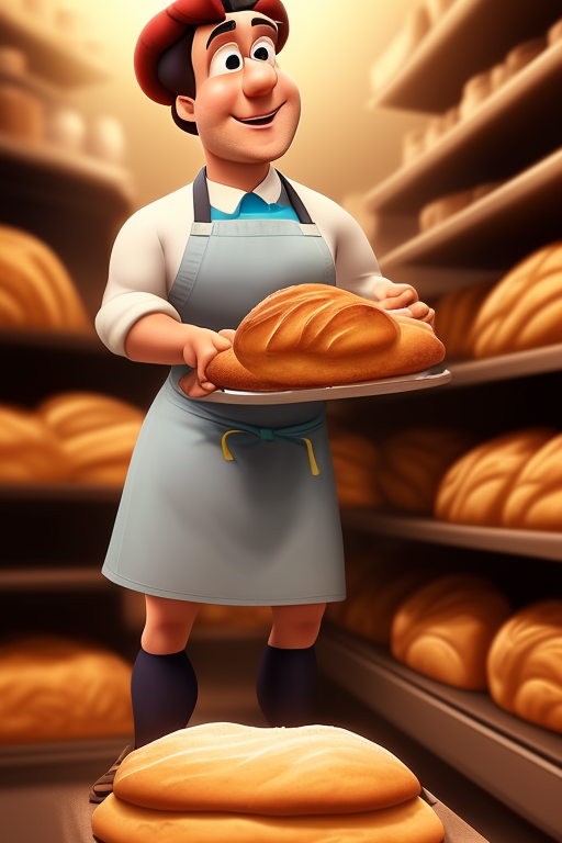 Cartoon Baker