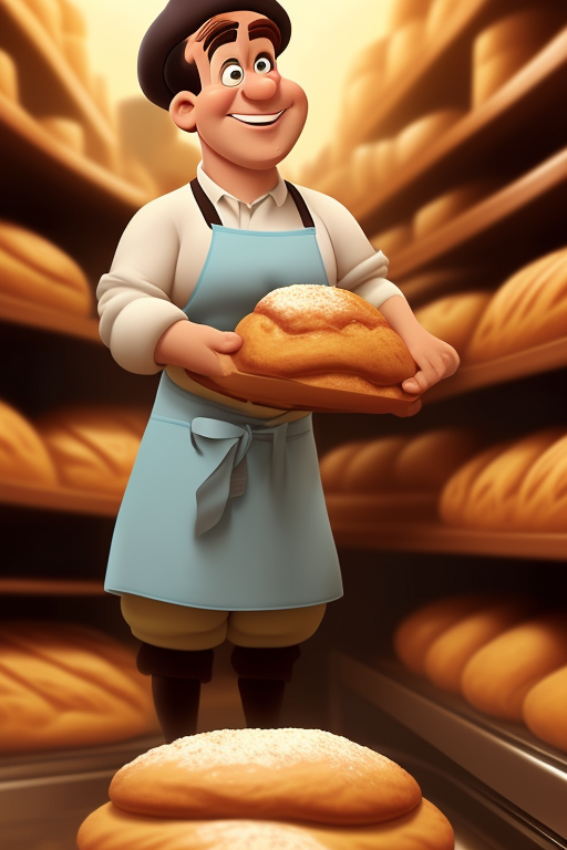 Cartoon Baker