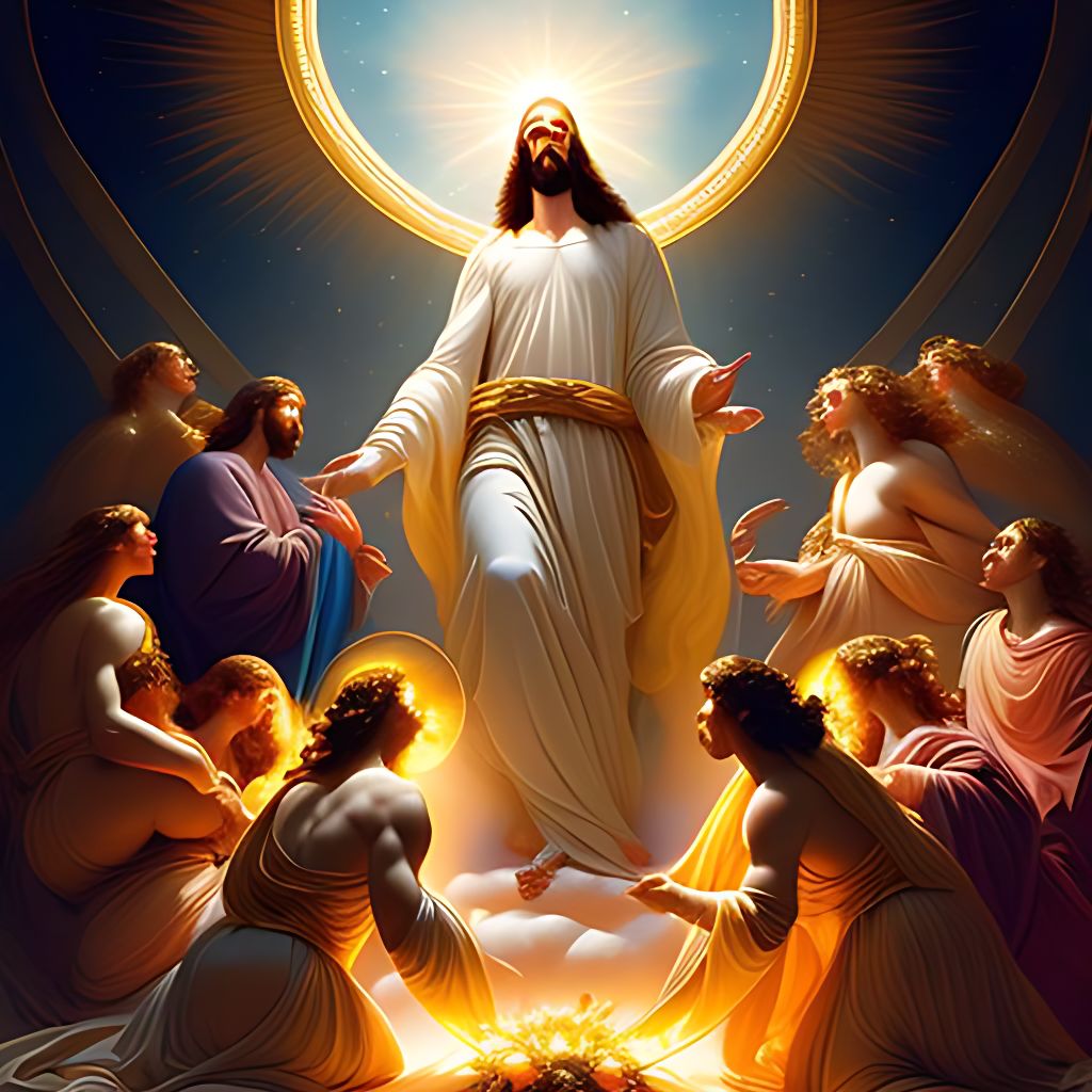 lunarchon: Jesus performing the the Birth of Venus
