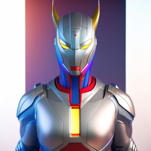 irwintay96: Ultraman, Front Face Looking, Universe, Realistic, 4K