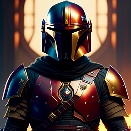 zesty-rook114: dark red mandalorian armor