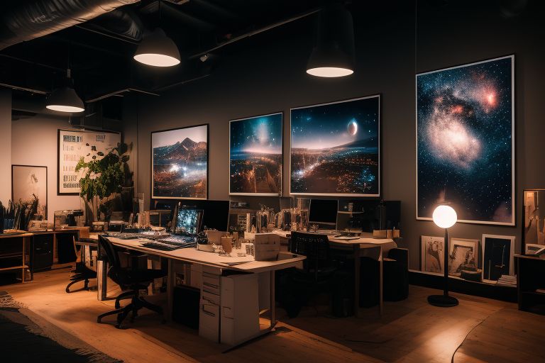 Graphic Design Studio Office