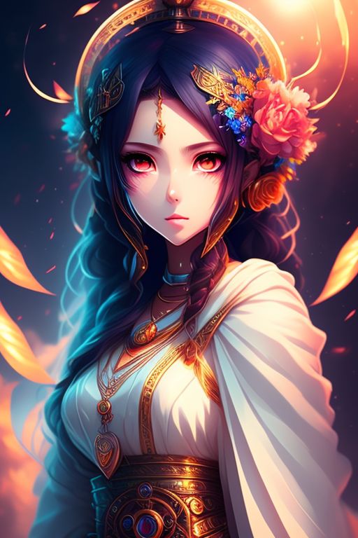 Anime Priestess Of Light