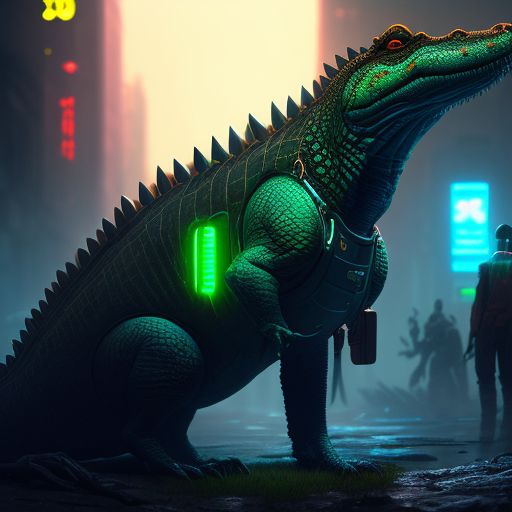 agile-rail862: crocodile, monstrous, full body, scary, fast, slim