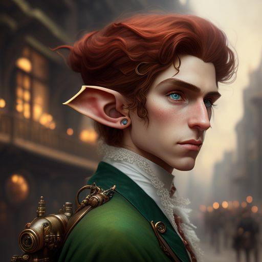 Steampunk Characters Male