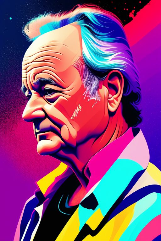 Bill Murray Vector