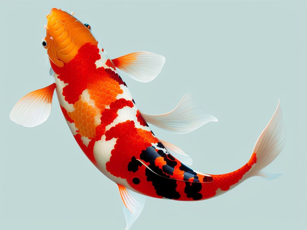 Koi Fish Side View