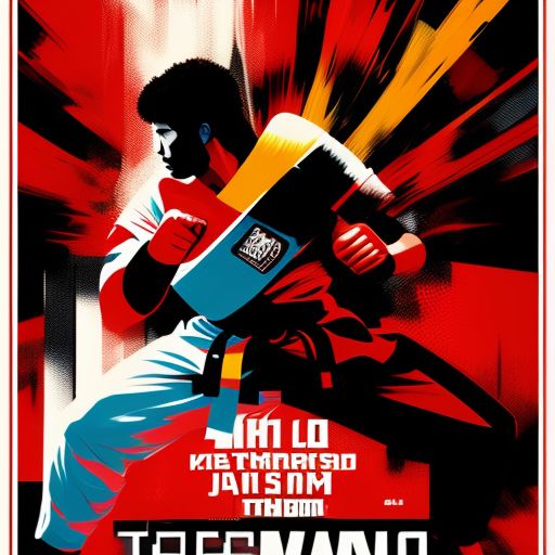 Martial Arts Poster Design