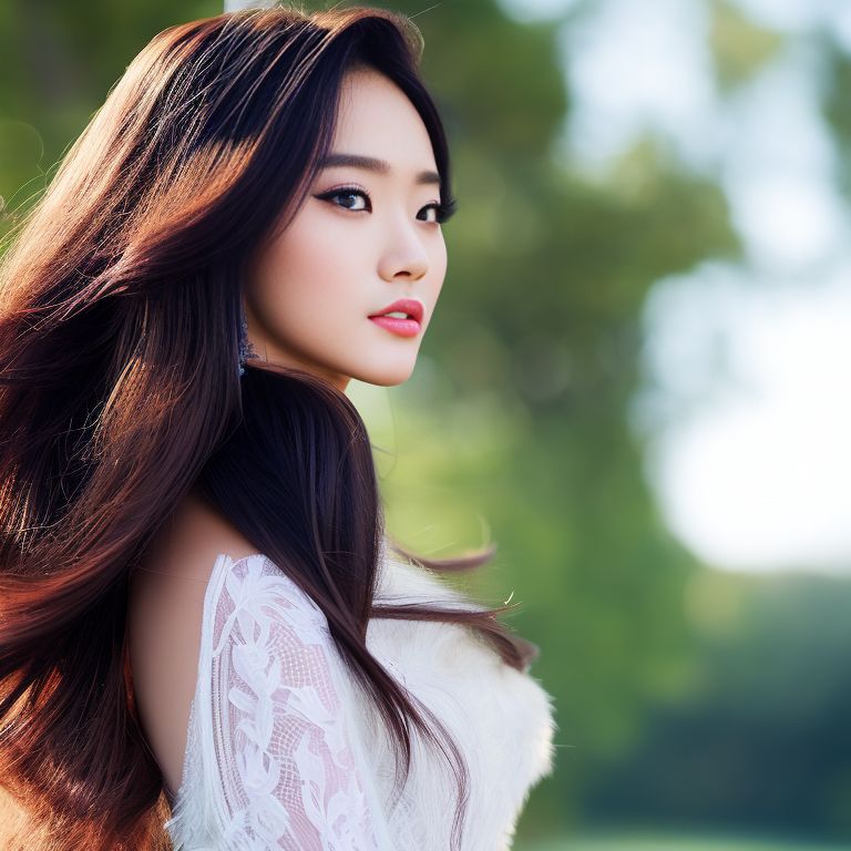 unruly-gull996: Ethereal scene of a 20-something Korean idol with a ...