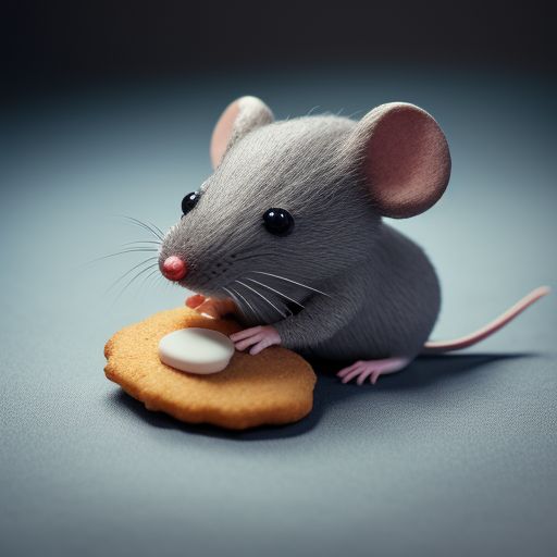 Mouse Eating Cookie