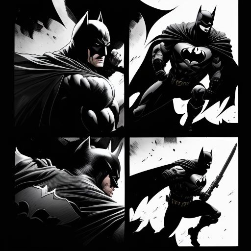 Batman Fighting Crime Cartoon