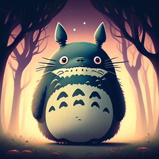 Totoro Smile